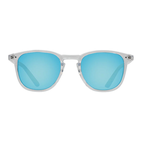 Cassette Optics Standard Sunglasses - Clear / Sky Blue Mirror Lens ...